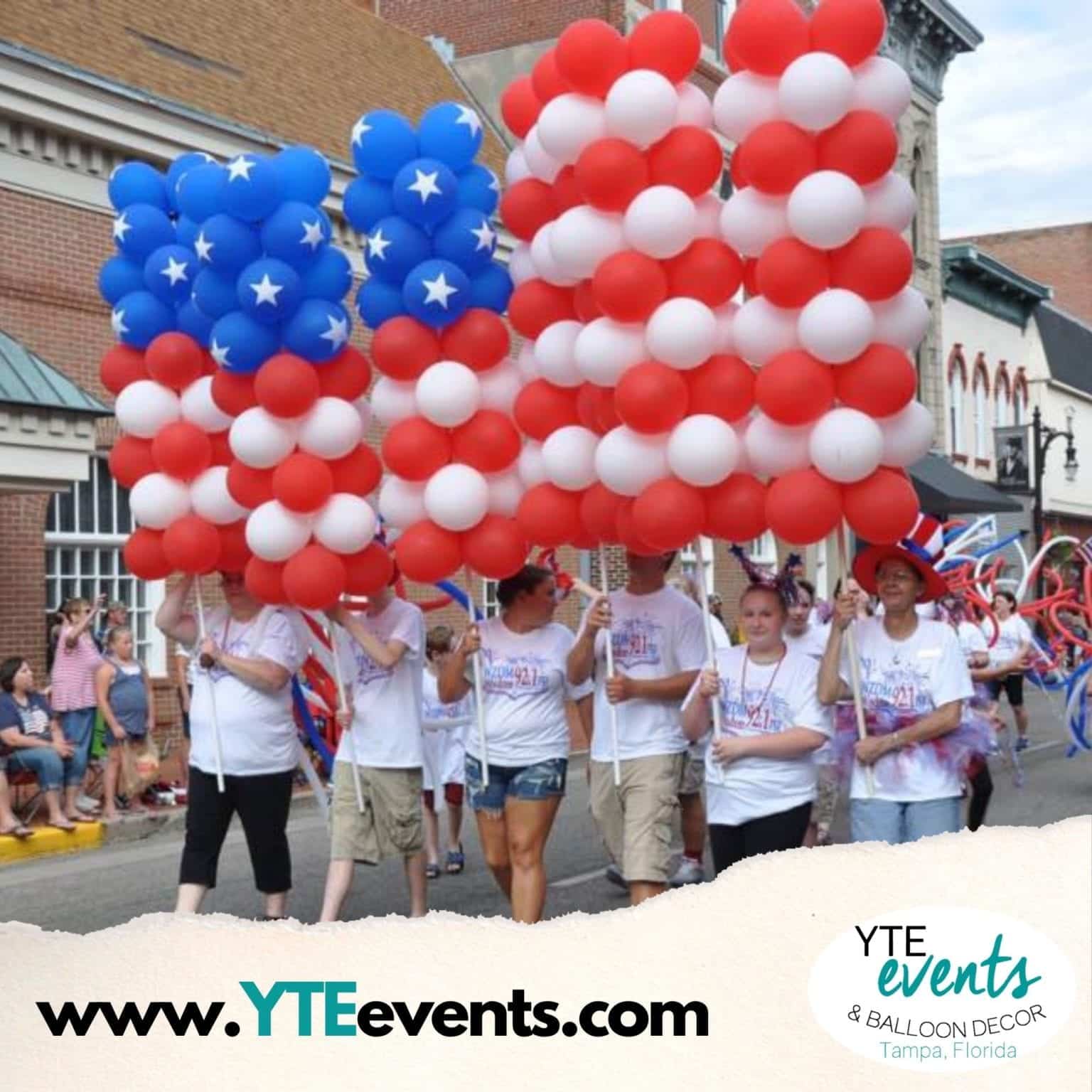 Patriotic Displays For Your Parade | YTEevents