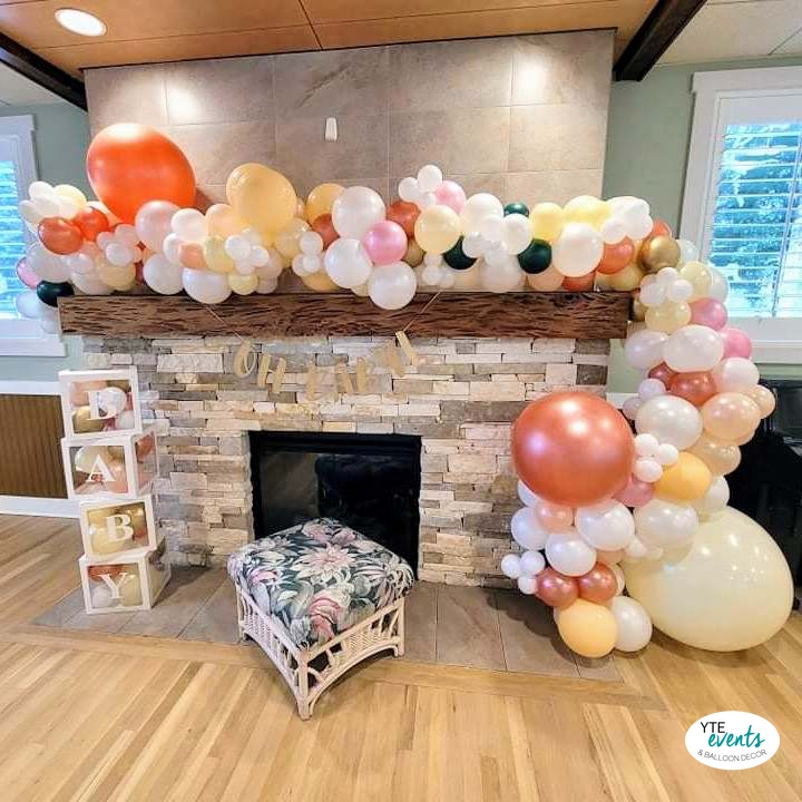 Creative Organic Balloon Garland Ideas for Private Parties | YTEevents